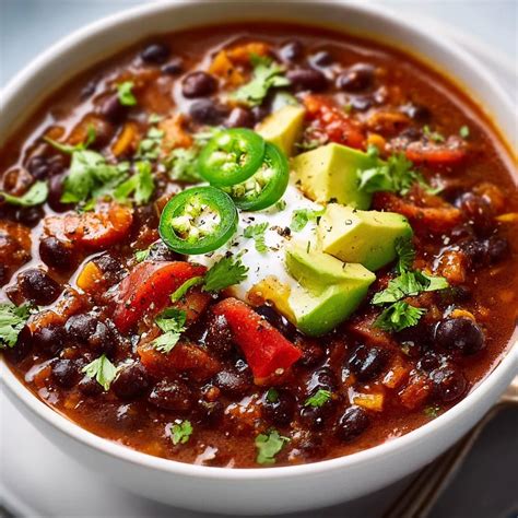 Vegan Black Bean Chili