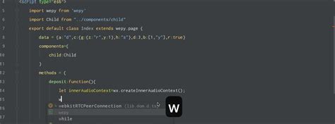 Wepy Plugin For Intellij Platform