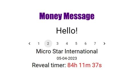 New Money Message Ransomware Gang Hits Msi Threatens Of Data Leak