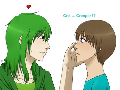 Creeper X Steve By Lievaia On Deviantart
