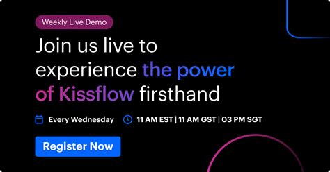 Experience The Power Of Kissflow Firsthand