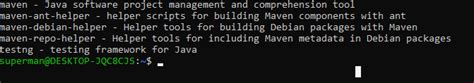 Hướng dẫn cài đặt Maven trên Linux Ubuntu STACKJAVA