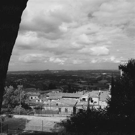 Scenic Landscape Views Of Small Towns And Travel In Italys Tuscan Region By Stocksy