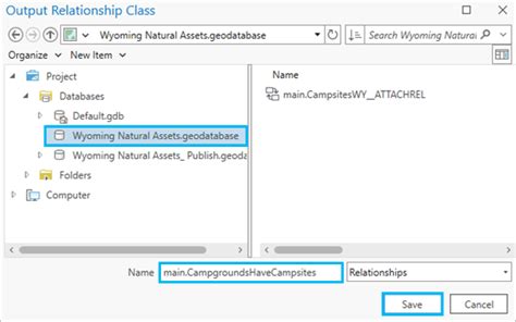 Create A Simple Relationship ClassArcGIS Pro Documentation