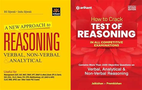 New Approach To Reasoning With How To Crack Test Of Reasoning By Arihant Publication Verbal