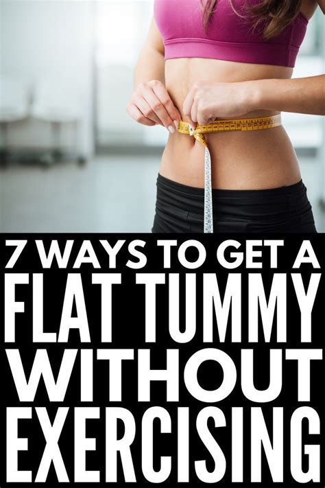 How To Get A Flat Stomach Tips And Exercises That Work Artofit