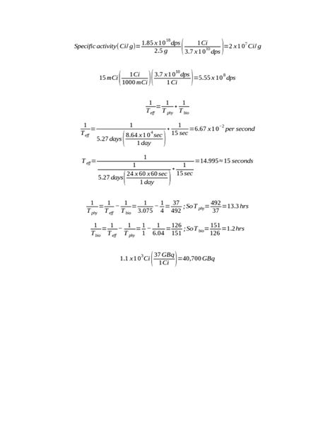 Effective Half Life Pdf