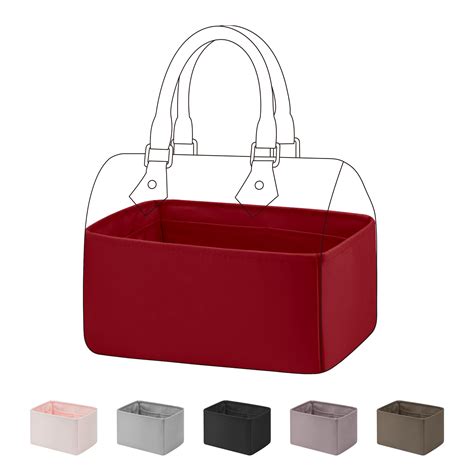 Dgaz Silk Purse Organizer Insert Fits Lv Speedy 162025303545 Bags