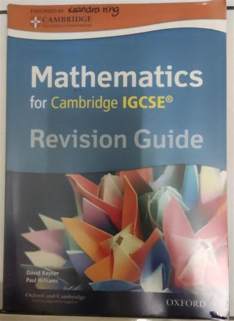 Complete Igcse Extended Mathematics Third Edition And Revision Guide 2 Books Hobbies And Toys