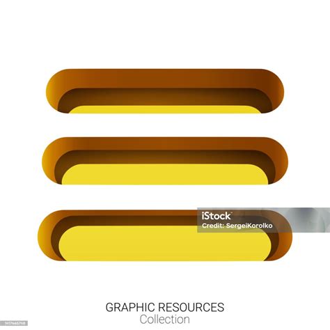 햄버거 메뉴 아이콘입니다 Ui 디자인 요소 흰색 배경에 고립 된 내부 그림자와 내부 깊이 효과가있는 3d 벡터 아이콘 그래픽