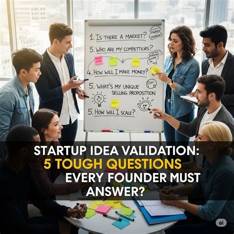 Startup Idea Validation 5 Tough Questions Every Founder Must Answer