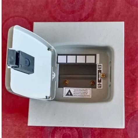 Abs Matte Modular Mcb Box At Rs 125 In Kanpur Id 25377389933