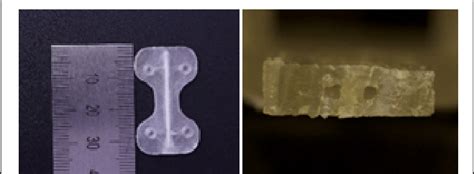 3d Printed Microchip Left And Cross Section Image Of The Chip Right Download Scientific