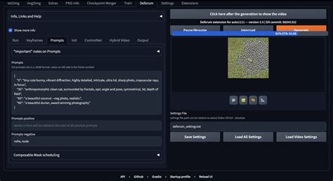 Problems With Deforum After Upgrade · Issue 2030 · Mikubillsd Webui
