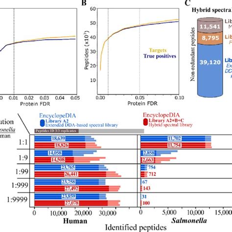 Hybrid Spectral Library Construction A Number Of Target And True Download Scientific Diagram