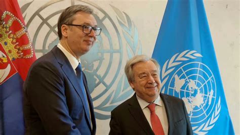 Вучић у Њујорку Никога од предлагача резолуције о Сребреници није брига за Дејтонски споразум