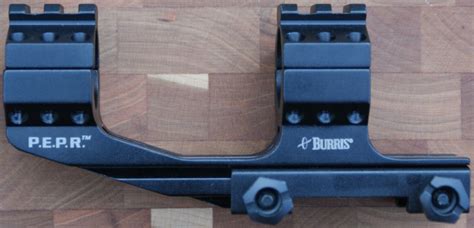 A Real Mans Objective Reviews Gunsumer Reports Burris Pepr™ Mount Review