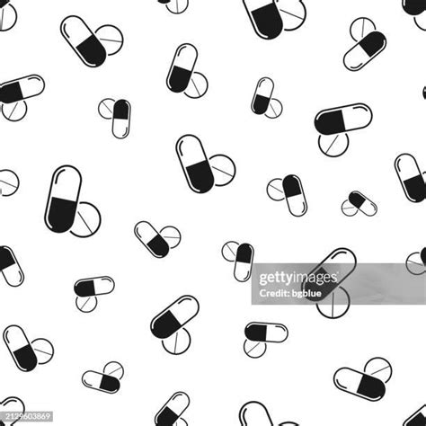 159 White Pills Background High Res Illustrations Getty Images