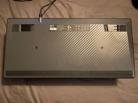 LOGITECH G213 Membrane Keyboard Computers Tech Parts Accessories Computer Keyboard On