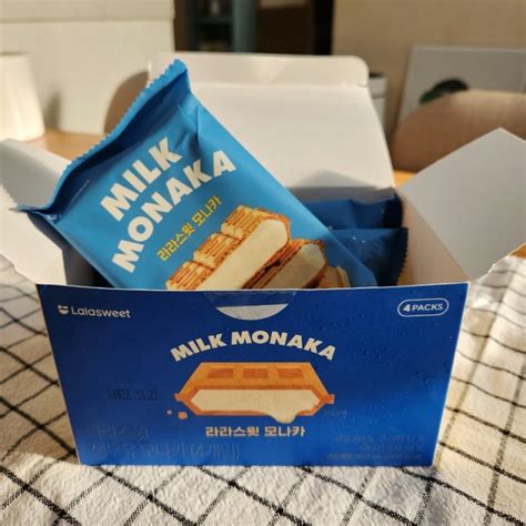 라라스윗 모나카 아이스크림 생우유 저칼로리 아이스크림 진한데 네이버 블로그