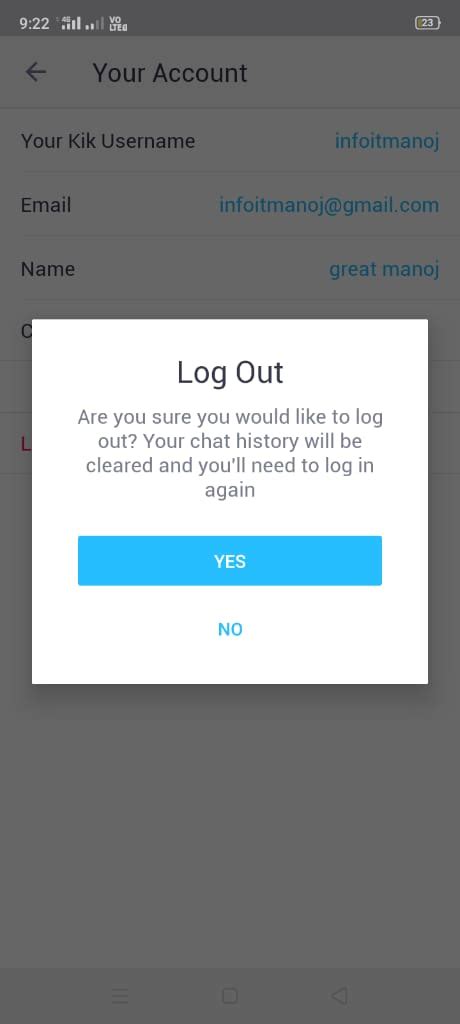 9 Logout Confirmation Min Error Express