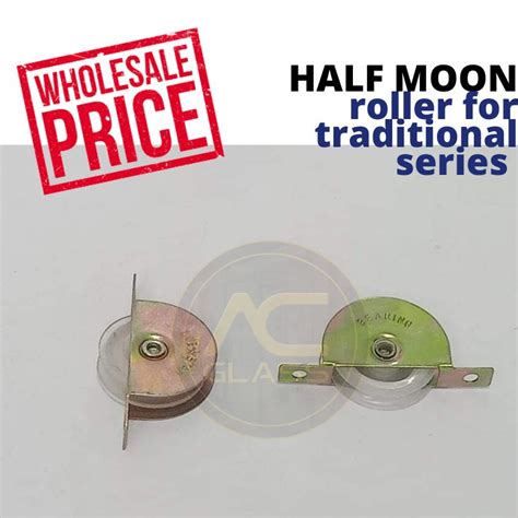 AC GLASS SD SCREEN LOWER GUIDE HALFMOON With Bearing Half Moon Roller Pagong Shopee