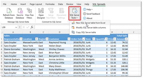 Sql Spreads A Front End For Sql Server Sql Spreads