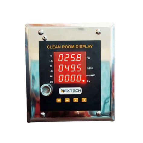 Dp Rh Temp Clean Room Display Monitor At 2150000 Inr In Ahmedabad