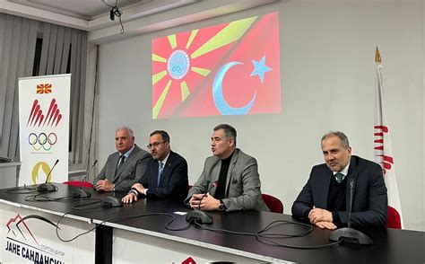 РАБОТНА СРЕДБА СО ТУРСКИОТ МИНИСТЕР ЗА МЛАДИ И СПОРТ Олимписки Комитет на Северна Македонија