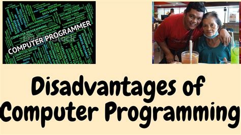Disadvantages Of Computer Programming Youtube