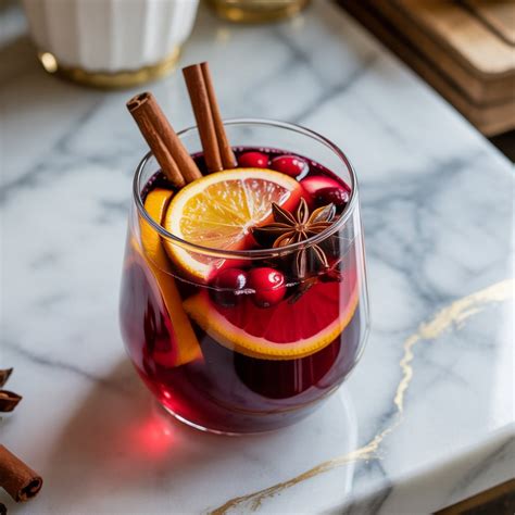Mulled Wine Sangria Cocktail Recipe Thirsty Tales