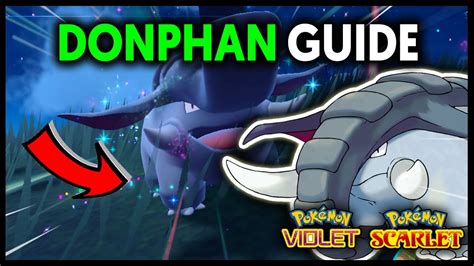 How To Get Donphan On Pokemon Scarlet And Violet Youtube
