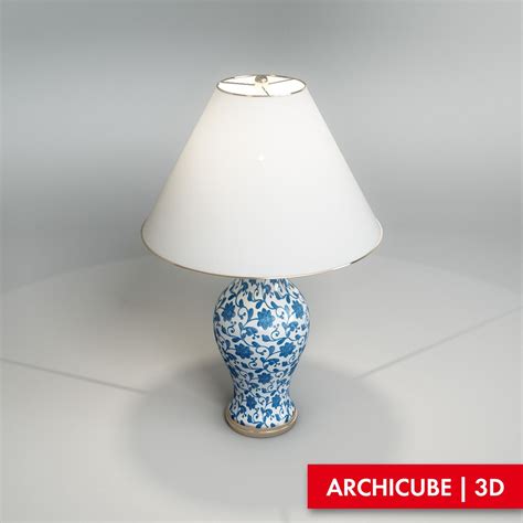Table Lamp 3d Model 35 Max Fbx Obj Free3d