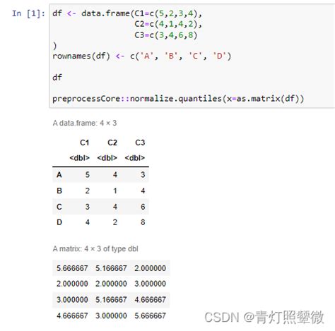 python数据预处理分位数归一化 Quantile Normalization INSCODE AI创作助手测试