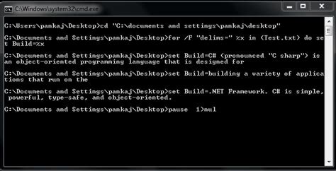 Cmd Variable In Batch How To Read File Contents Into A Variable In A Batch File Jvtp