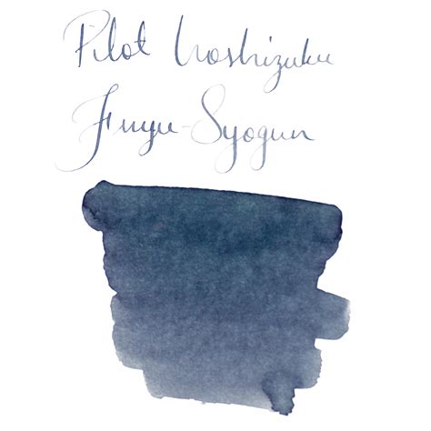 Pilot Iroshizuku Bottled Ink Fuyu Syogun Rigor Of Winter 50ml