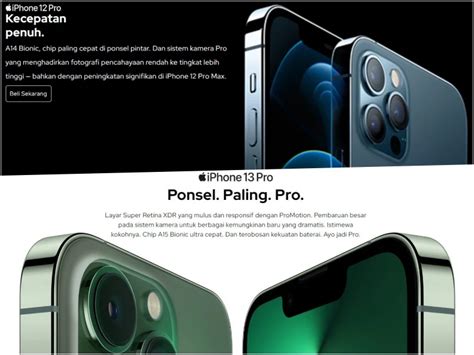 Iphone Pro Vs Iphone Pro Perbandingan Spek Dan Fitur