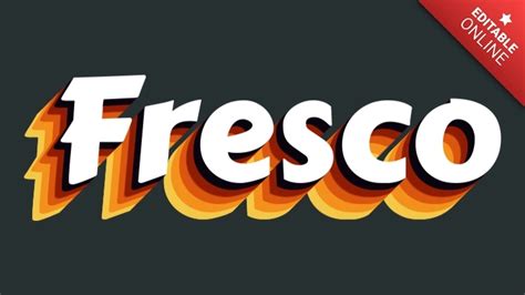 Fresco Flame Fire D Text Effect Generator Fresco Flame Fire D Text Effect Generator
