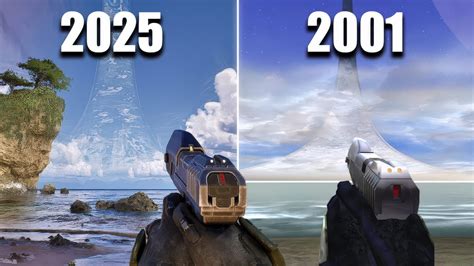 Halo Combat Evolved Remake Compared To A Dance Remix That Jumps To The