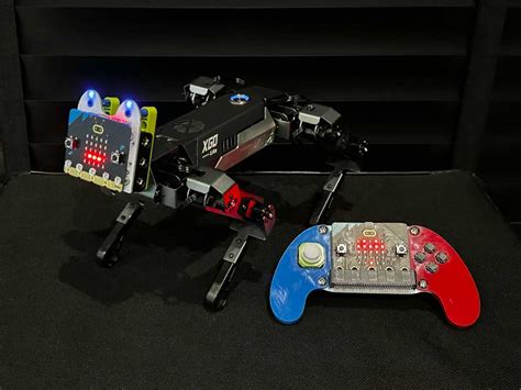 Examen Du Kit Robot Microbit Xgo Un Chien Robot éducatif Avec Un Joystick Bluetooth