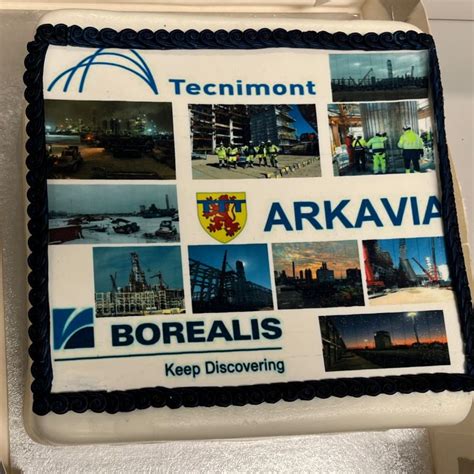 Celebrating 🥳🥂1 Year With Tecnimont At The Borealis Pdh Kalo Project