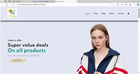 Shahul Hameed M On Linkedin Webdevelopment Ecommerce Internship Html Css Javascript