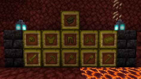 Pulses Yellow Netherite Texture Pack Minecraft Texture Pack