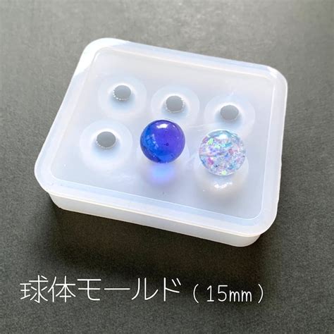 シリコンモールド｜碁石｜おはじき｜ボタン｜レジン型｜半球｜モールド｜about Crystaldrop おすすめレジン液・手芸