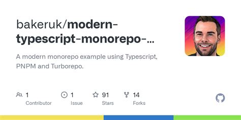 Modern Typescript Monorepo Examplepnpm Workspaceyaml At Main · Bakerukmodern Typescript