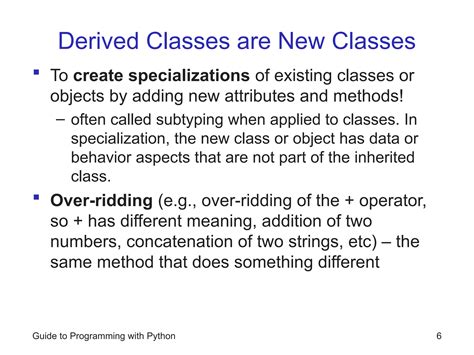 Inheritance In Python With Full Detailppt