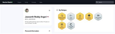 Jaswanth Reddy Angeri On Linkedin Problemsolving Java Python Sql Achievementunlocked