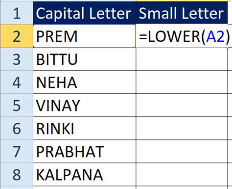 Lower Formula In Excel In Hindi I How To Use Lower Formula In Excel