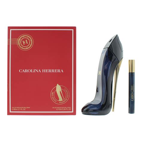 Carolina Herrera Good Girl 80ml Edp Spray And 10ml Edp T Set And Big Fragrance Shop