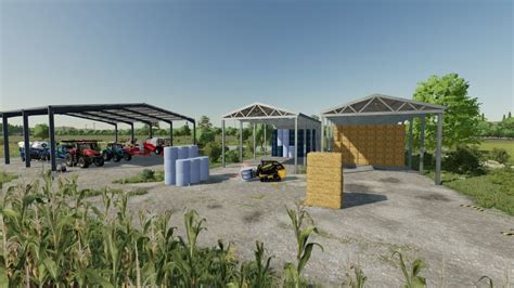 Steel Object Storage Sheds Fs22 Kingmods
